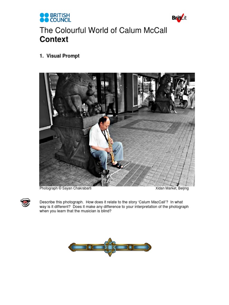 Context: The Colourful World of Calum Mccall | PDF