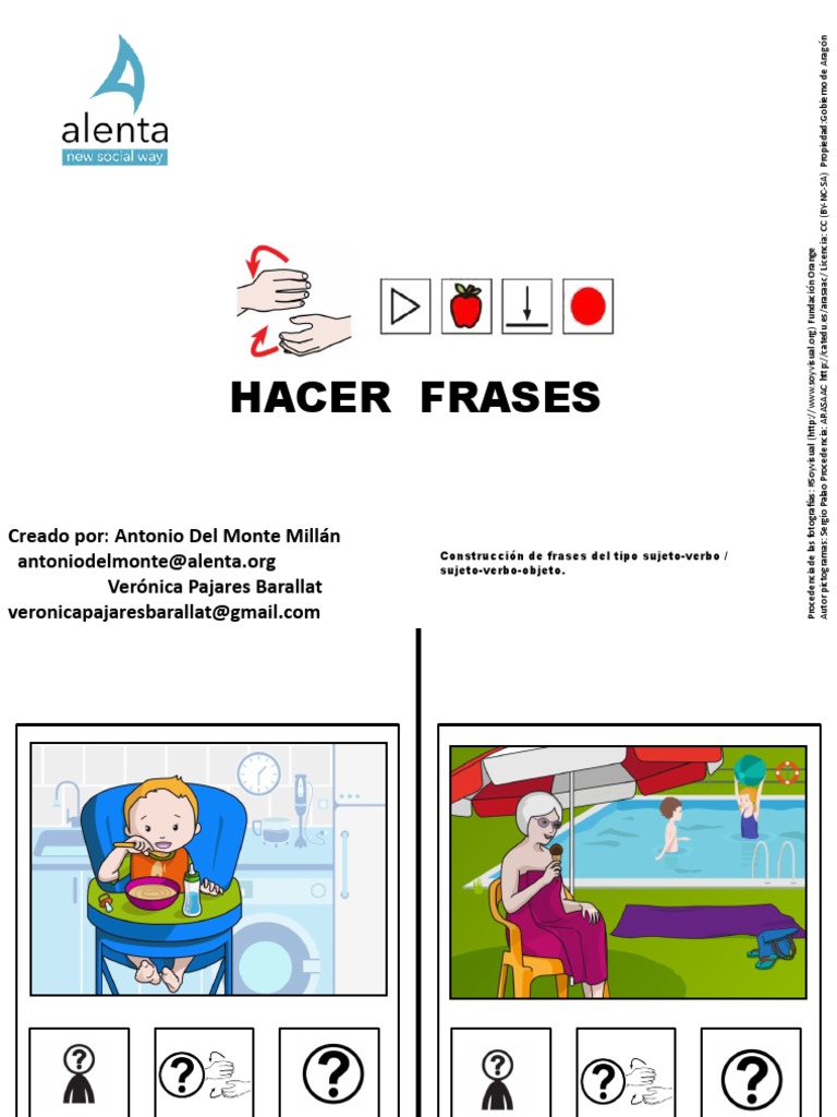 Aprendemos A Construir Frases | PDF