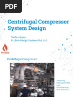 Typical P&ID Arrangement For Centrifugal Compressor Systems ...