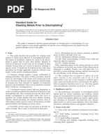 ASTM E407 Microstructure Etching | PDF | Water | Materials