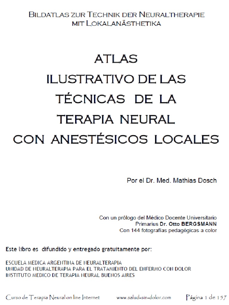 Atlas de Tecnicas TERAPIA NEURAL | PDF