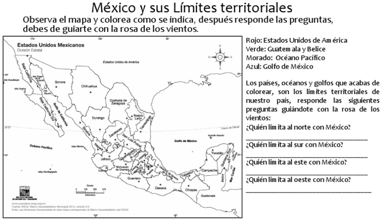 Mèxico y Limites Territoriales | PDF