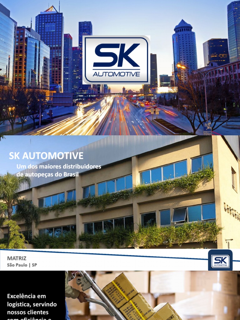 Apresentação Da Empresa SK AUTOMOTIVE | PDF | Motocicleta | Setor ...