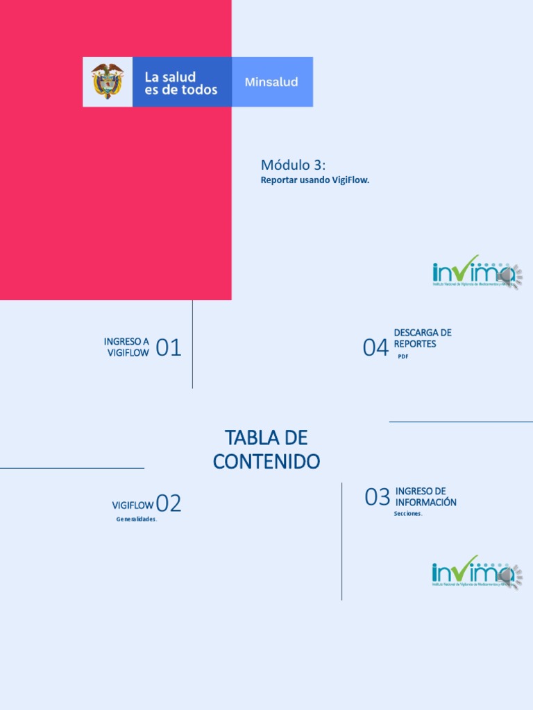 Reporte de Información en VigiFlow | PDF | Medicamentos con receta | Medicina CLINICA