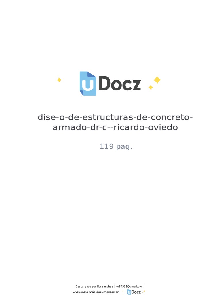 Dise o de Estructuras de Concreto Armado DR C Ricardo Oviedo 5083 Downloable 707296 | PDF
