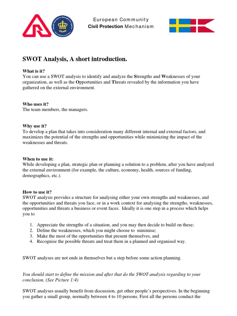 Swot | PDF | Swot Analysis | Economies
