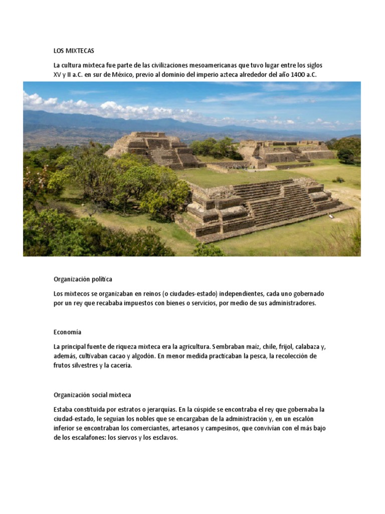 Los Mixtecas Pdf