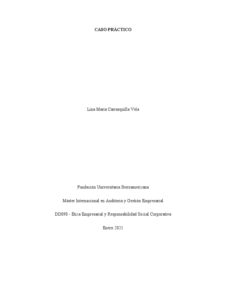 Caso Práctico - Nike y Reebok | PDF | Outsourcing | Salario