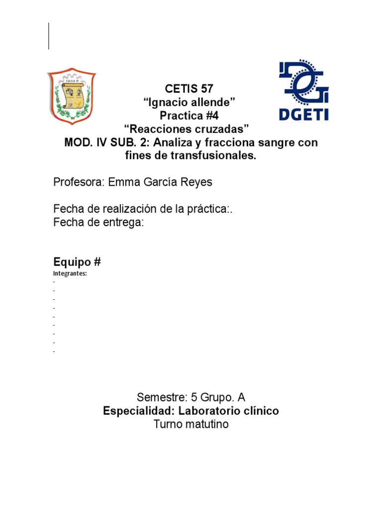 0 Pruebas-Cruzadas | PDF | Transfusión de sangre | Sangre