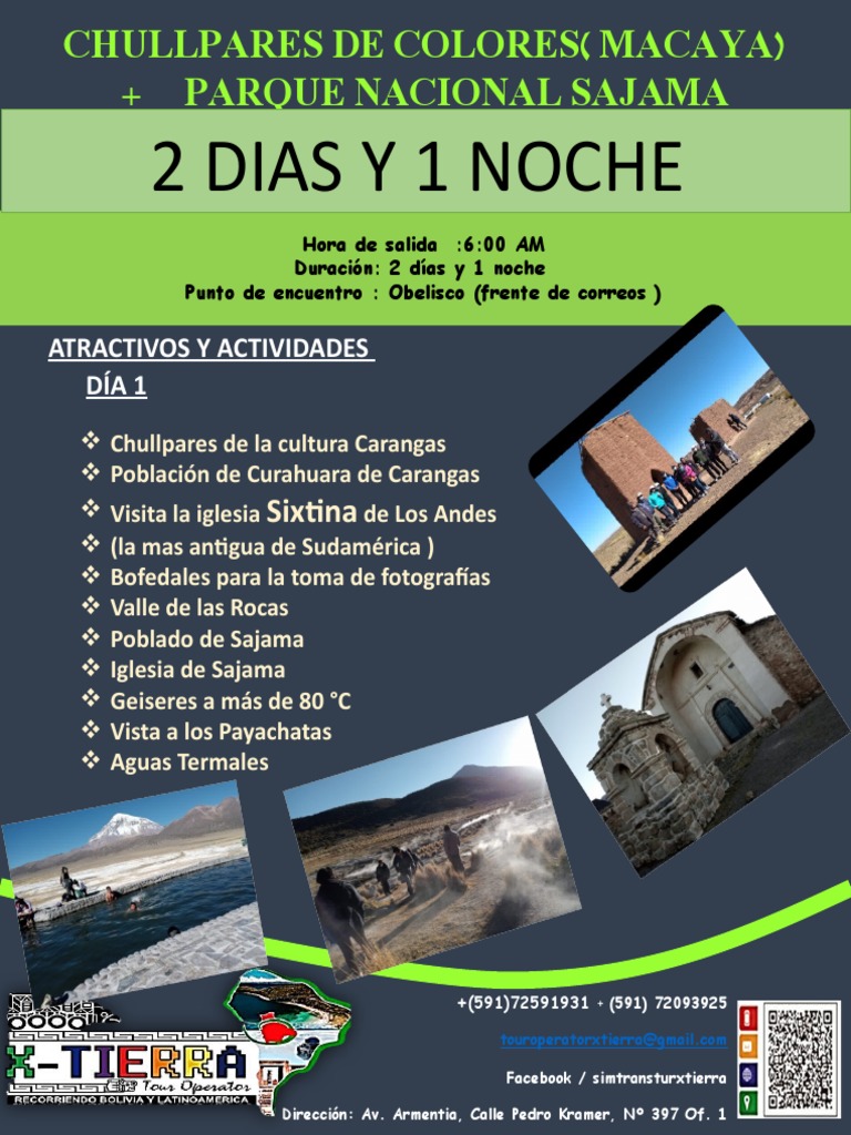 Chullpares de Macaya: Aventura Sajama | PDF