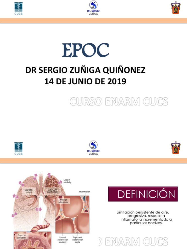 Clase de Epoc Enarm 2019 2 | PDF | Enfermedad pulmonar obstructiva crónica | Asma