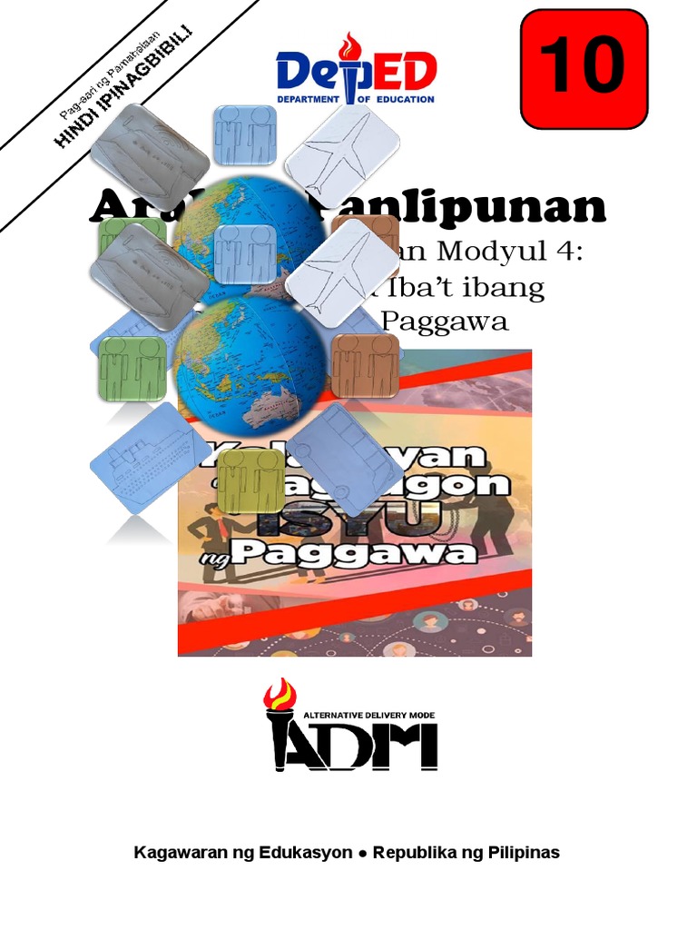 AP10 - Q2 - M4 - Implikasyon Sa Iba't Ibang Suliranin Sa Paggawa - v3 | PDF