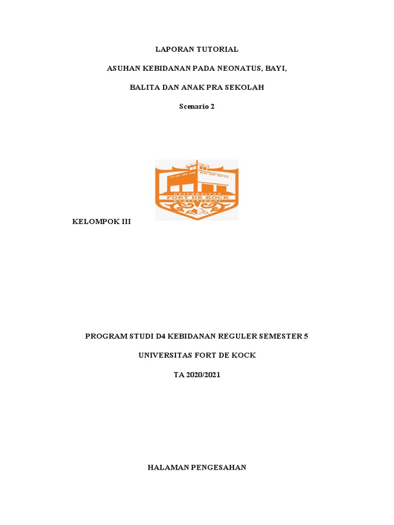 Laporan Tutorial Skenario 2 | PDF