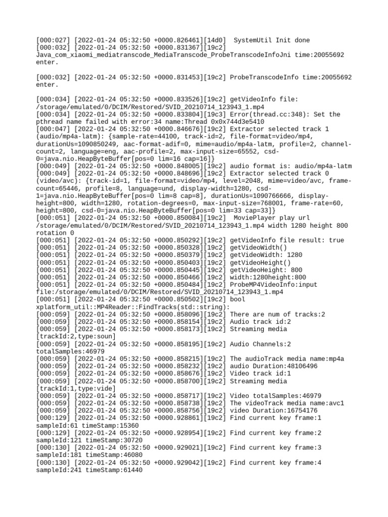 Trace | PDF | Codec | Digital Technology