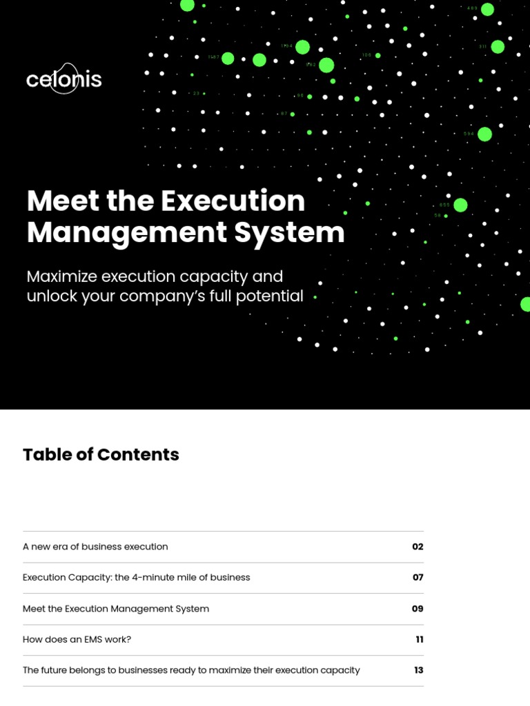 Celonis Ebook Intro Execution Management System (EMS) | PDF ... Celonis Ebook Intro Execution Management System (EMS) | PDF ...