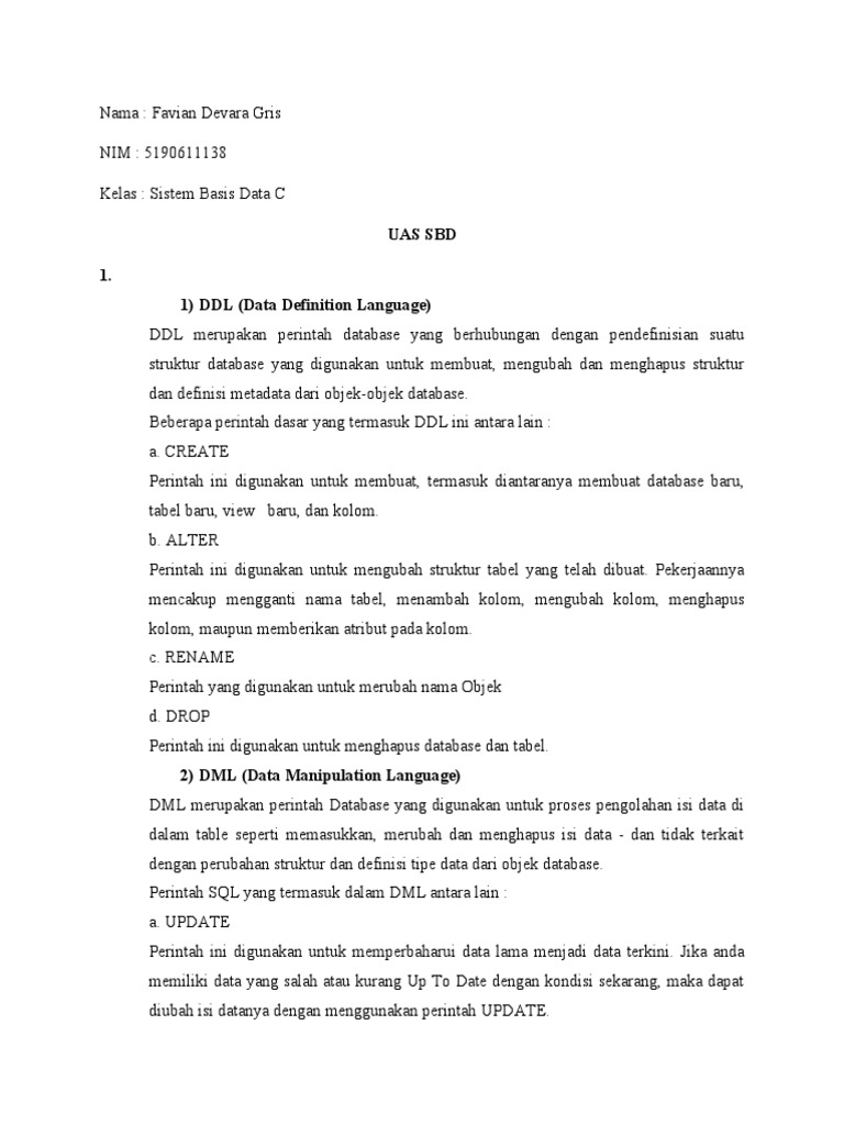 Favian Devara Gris-5190611138-UAS | PDF | Metode & Bahan Ajar | Teknologi & Rekayasa