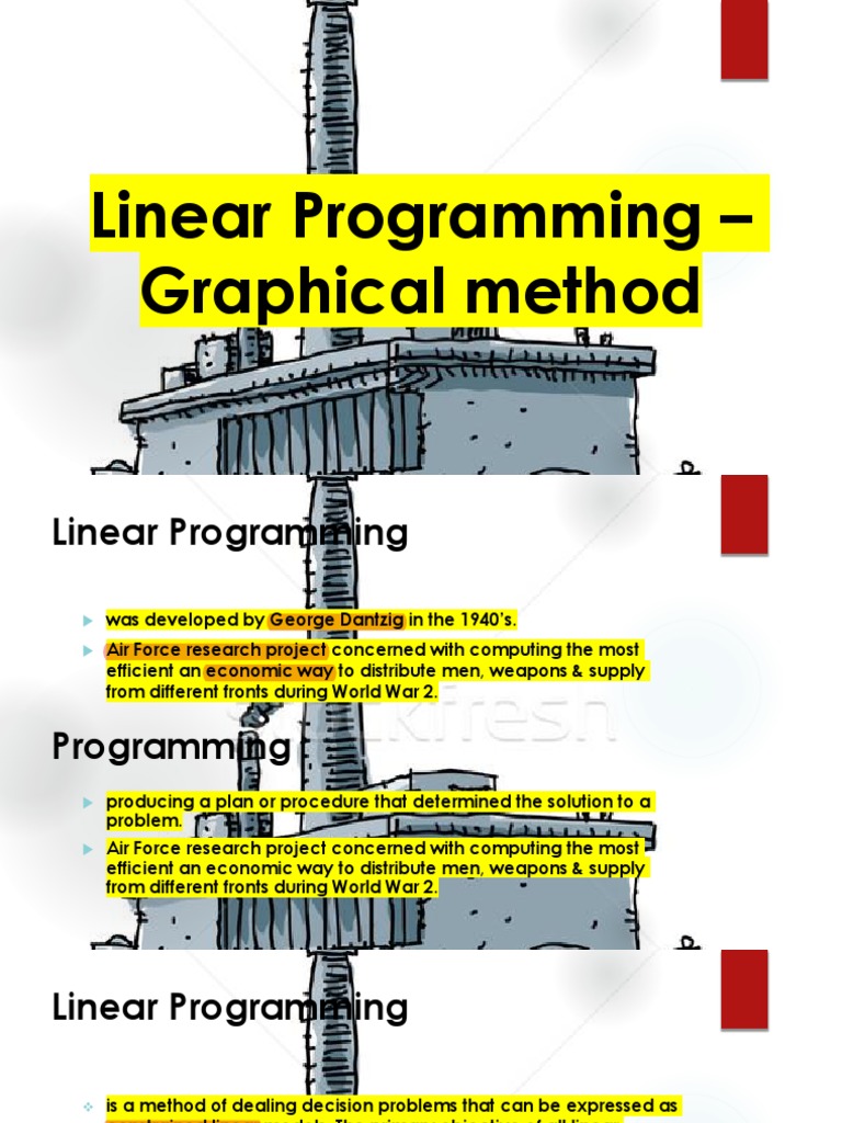 Management Science Lecture 2 Graphical Method | PDF | Linear ... Management Science Lecture 2 Graphical Method | PDF | Linear ...