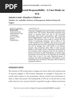 ITC CSR Complete Project | PDF | Corporate Social Responsibility ...