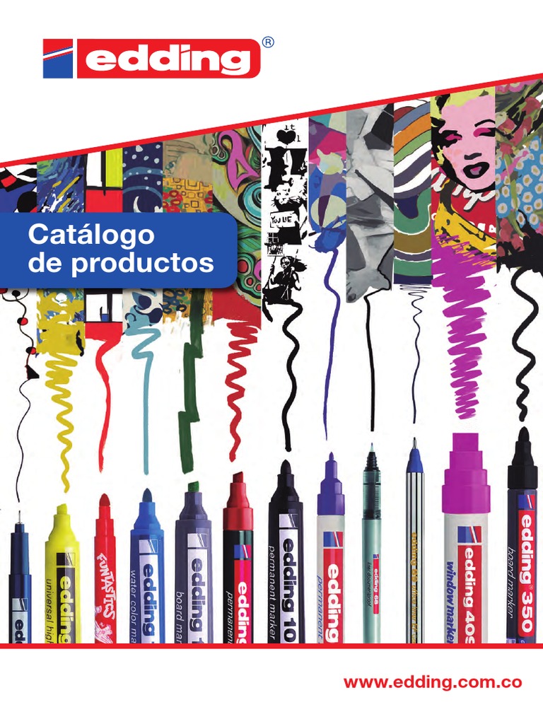 Edding Co Catalogo | PDF | Papel | Ingeniería de Edificación