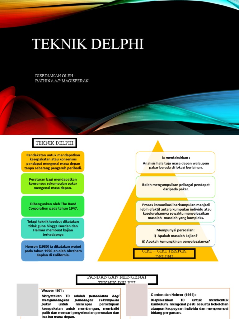 Teknik Delphi | PDF