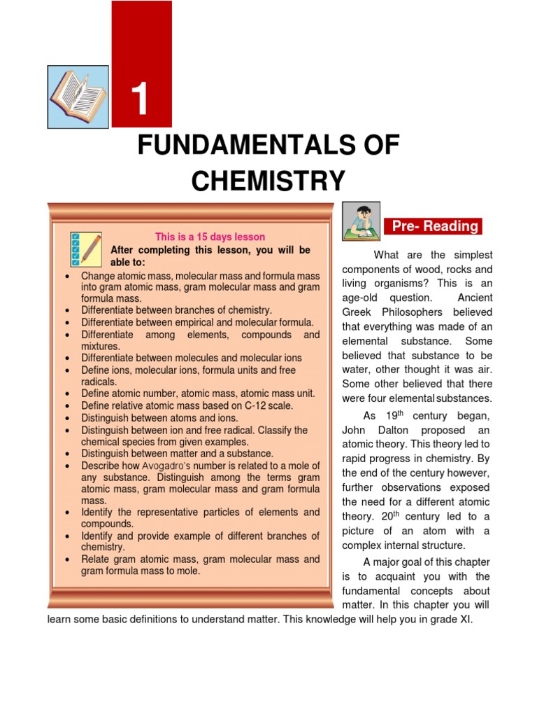 Class 9 - Chemistry Book-Federal-Board | PDF | Ion | Molecules