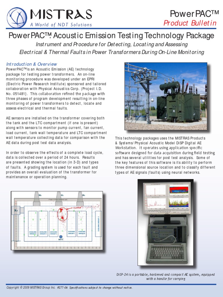 Powerpac™: Powerpac™: Acoustic Emission Testing Technology Package ...