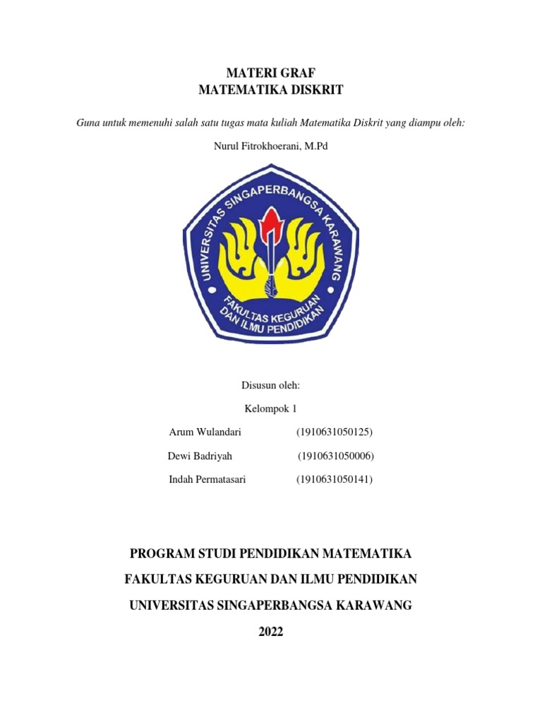 Materi Graf - Kelompok 1 | PDF