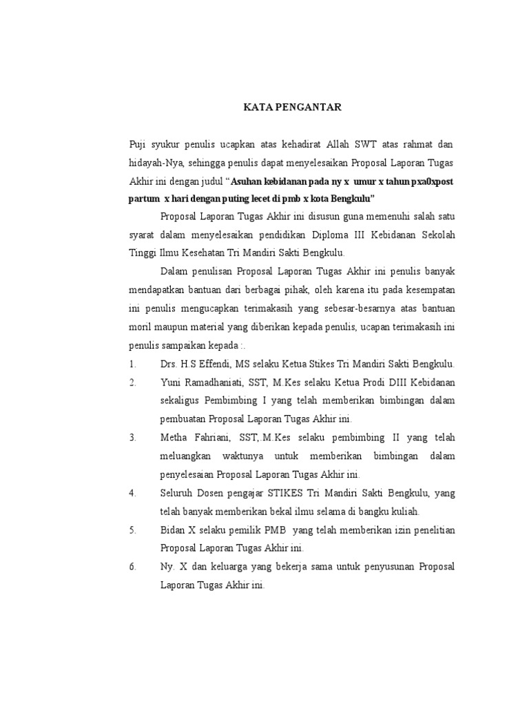 Kata Pengantar LTA | PDF