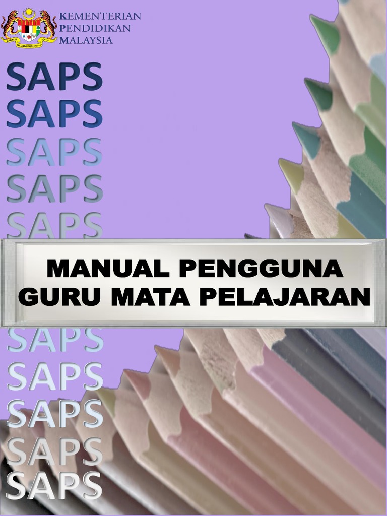 Manual Guru Matapelajaran (Saps) | PDF