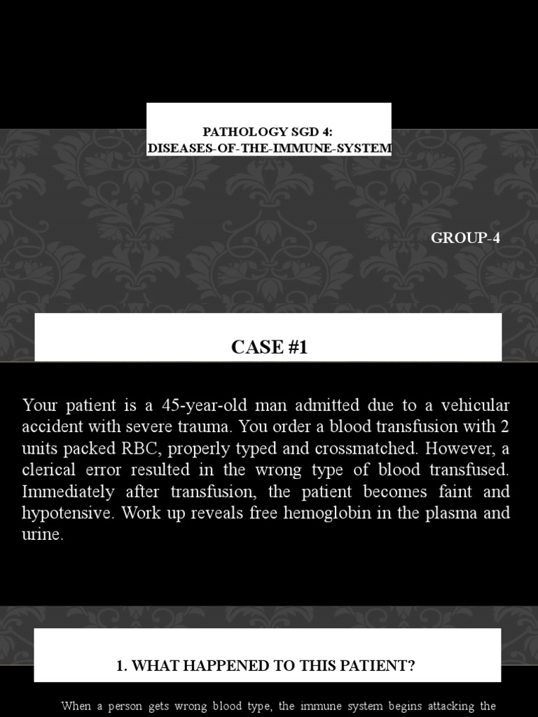 Pathology SGD 4: Diseases-Of-The-Immune-System: Group-4 | PDF | Hiv ...