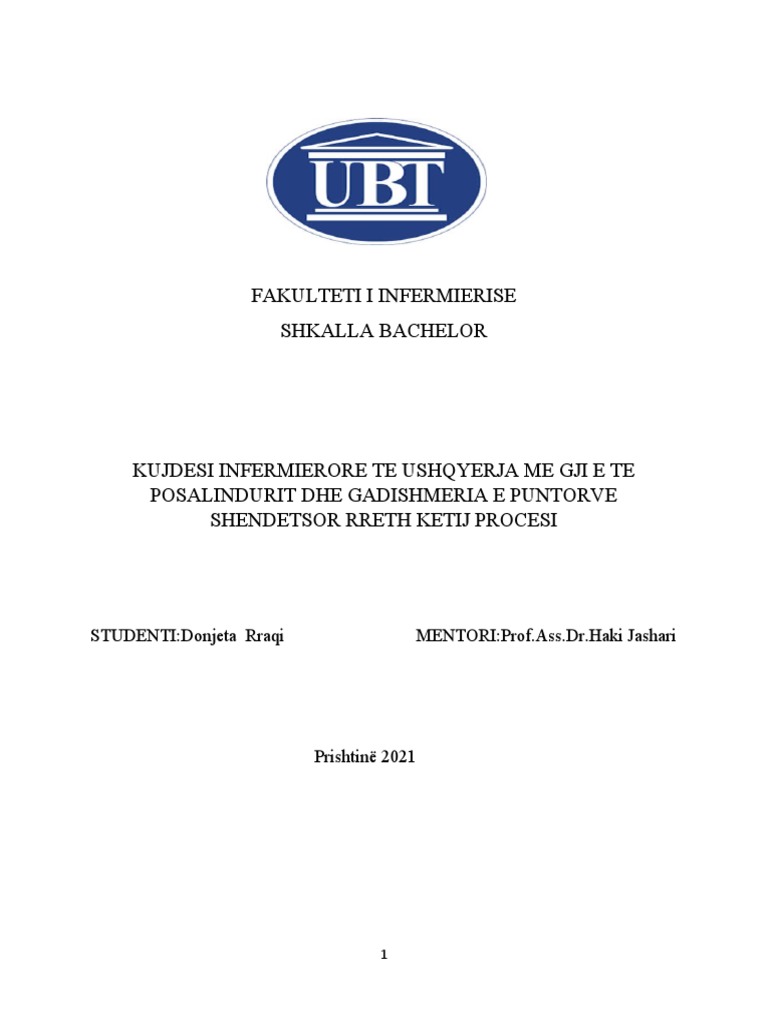 Punimi I Diplomes I Donjetes | PDF