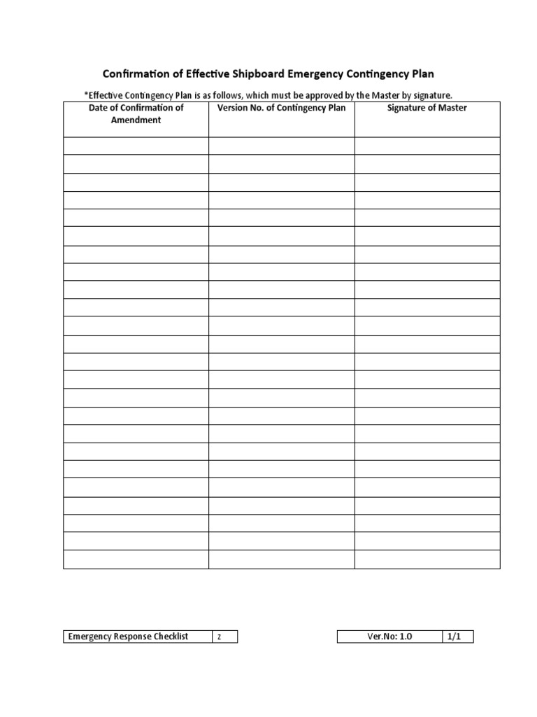 Shipboard Emergency Plan Guide | PDF | Ships | Fires