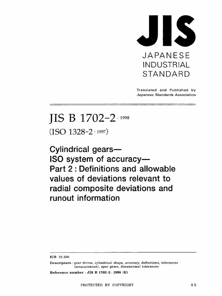 Jis B 1702-2 | PDF