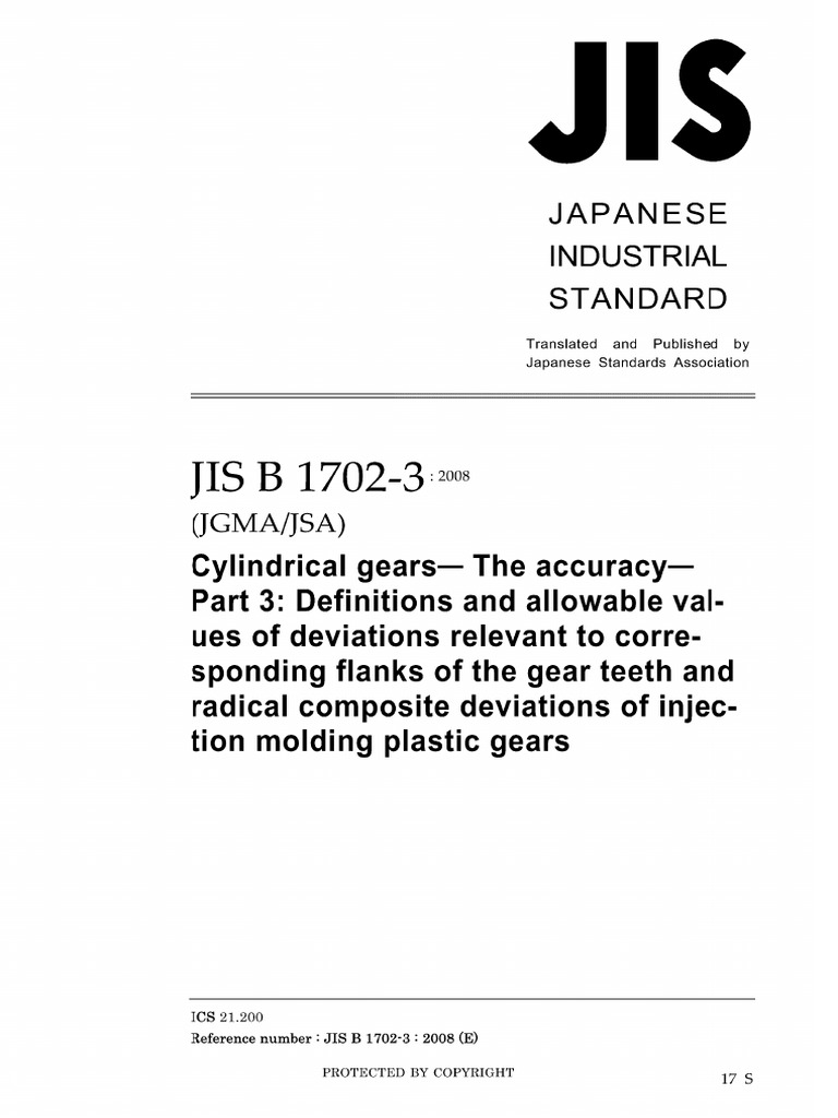 Jis B 1702-3 | PDF