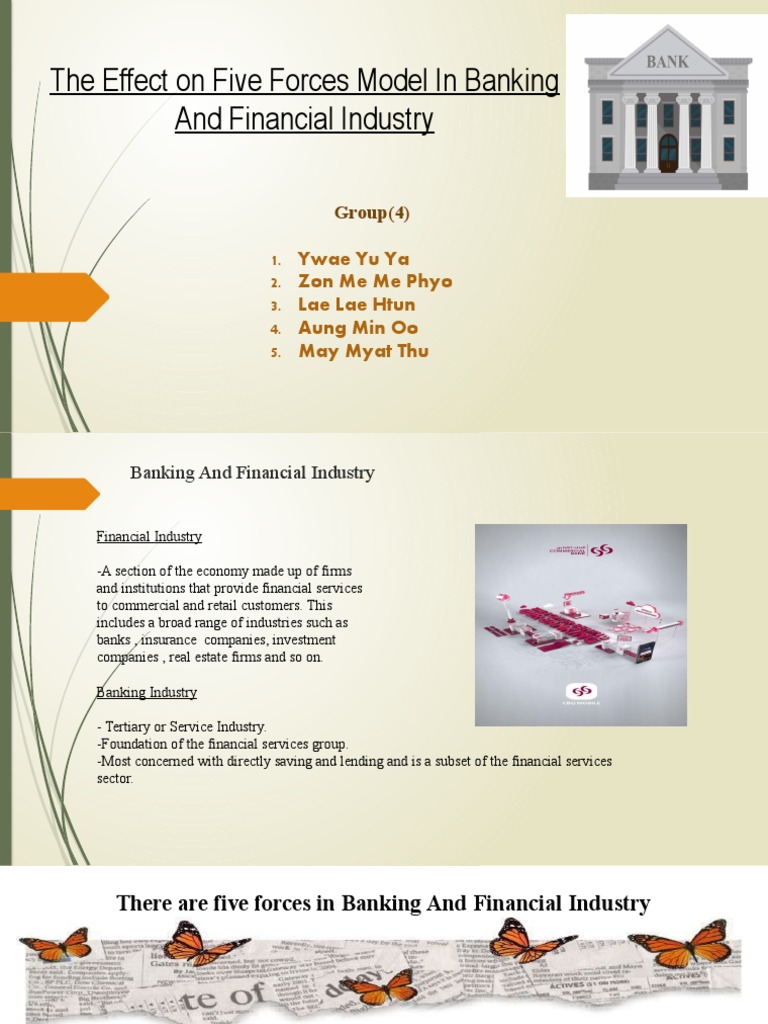 The Effect On Five Forces Model in Banking and Financial Industry | PDF ...