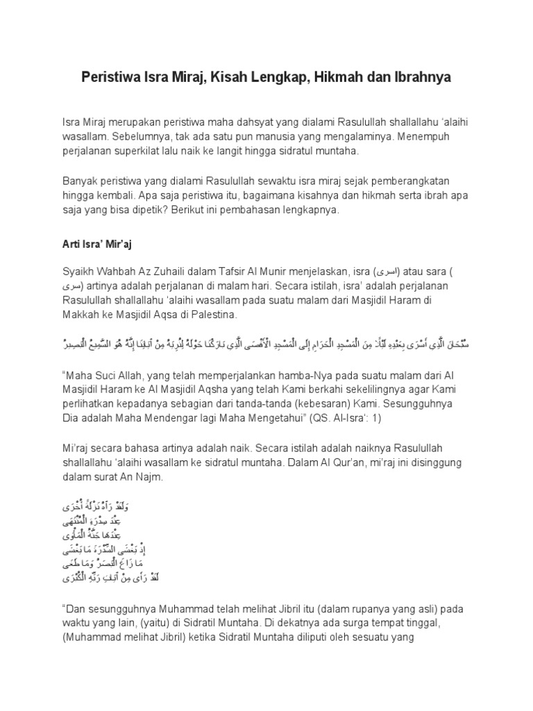 KISRAH PERJALANAN ILUMINASI | PDF