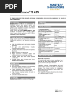 Melflux 2651 F: Technical Data Sheet | PDF | Polyethylene | Concrete