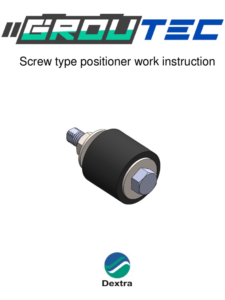 Screw Type Positioner User Manual (EN) Rev 01 | PDF