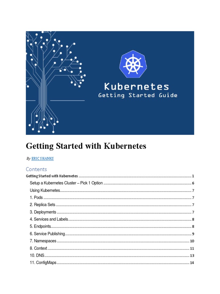Getting Started With Kubernetes by Eric Shanks | PDF | Computer ...