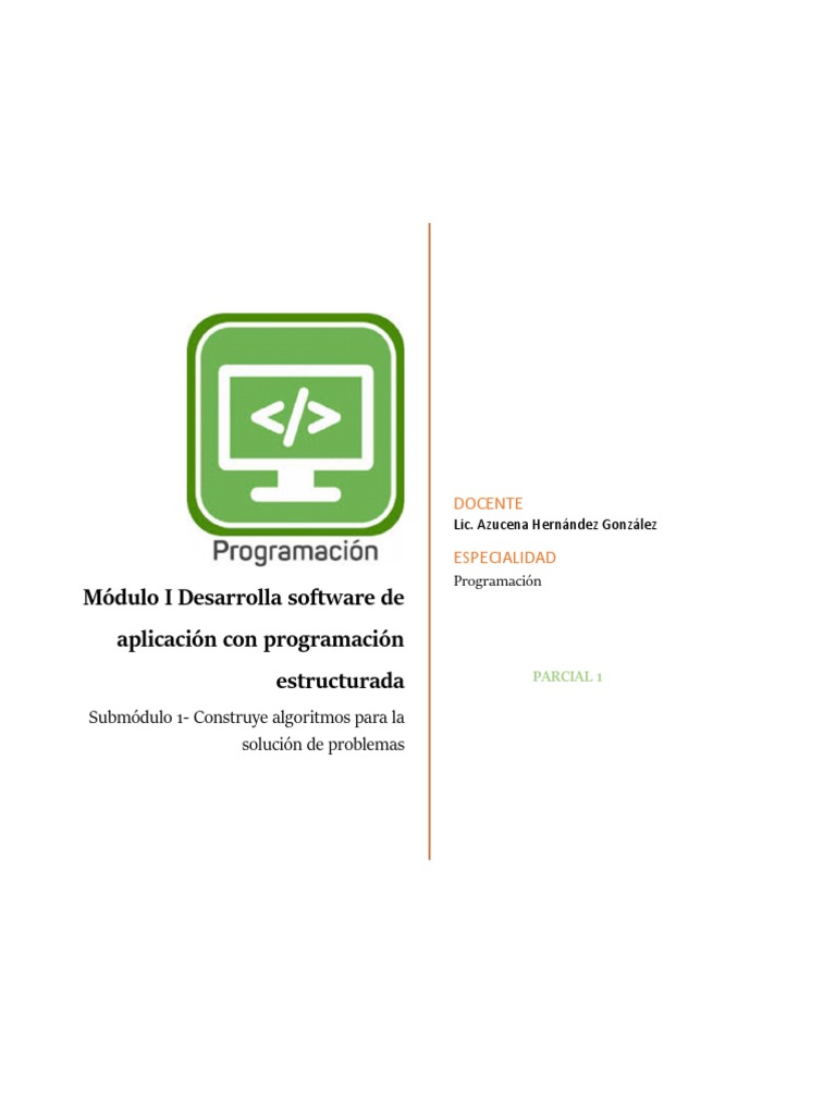 Parcial 1 | PDF | Algoritmos | Programación de computadoras