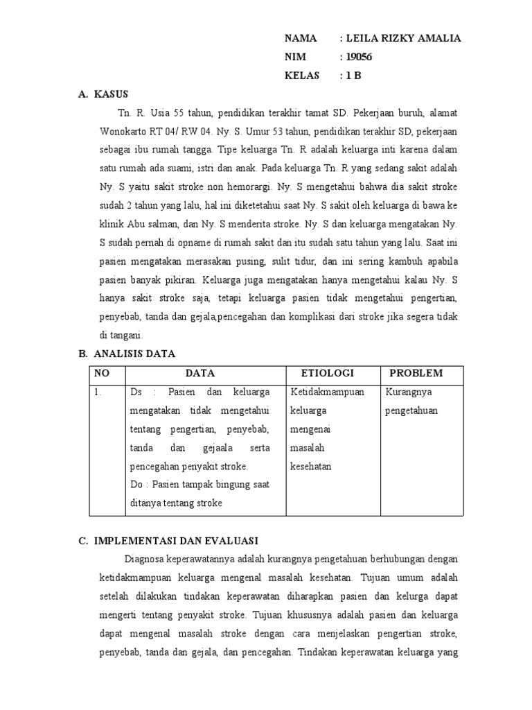 Leila Rizky Amalia (Kasus) | PDF