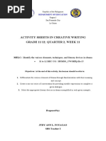 English 9: Quarter 3 - Module 7 | PDF | Play (Theatre) | Narrative