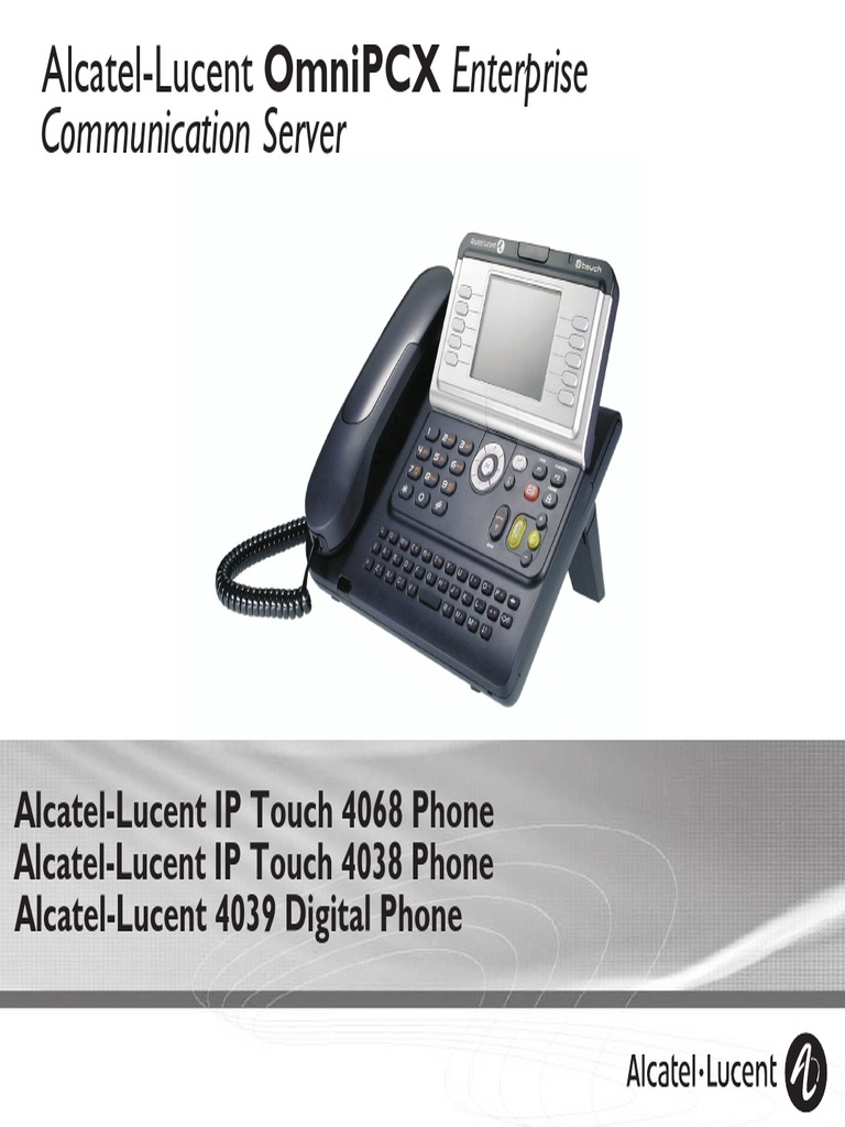Alcatel 4068 | PDF | Telephone | Icon (Computing)