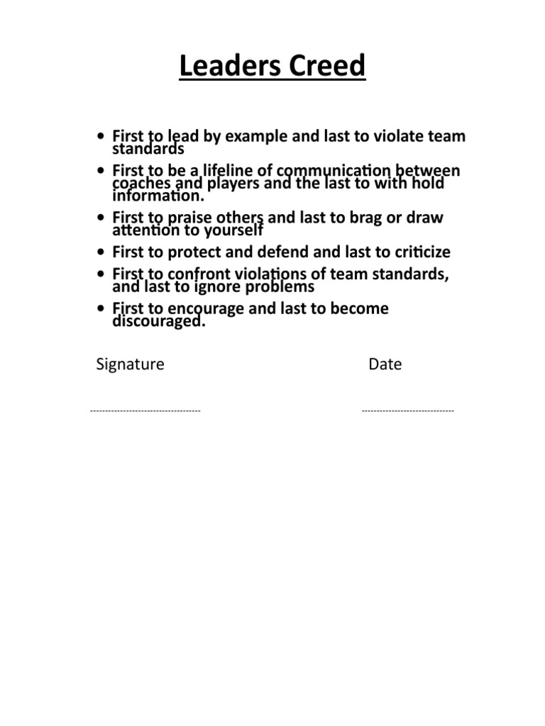 Leadership Principles for Team Success | PDF
