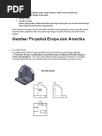Contoh-Proyeksi-Gambar-Amerika Dan Eropa | PDF