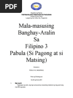Banghay-Aralin (MAIKLING KWENTO) | PDF