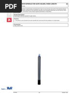 Valve Extension - Spindle Technical - Sheet | PDF | Valve | Steel