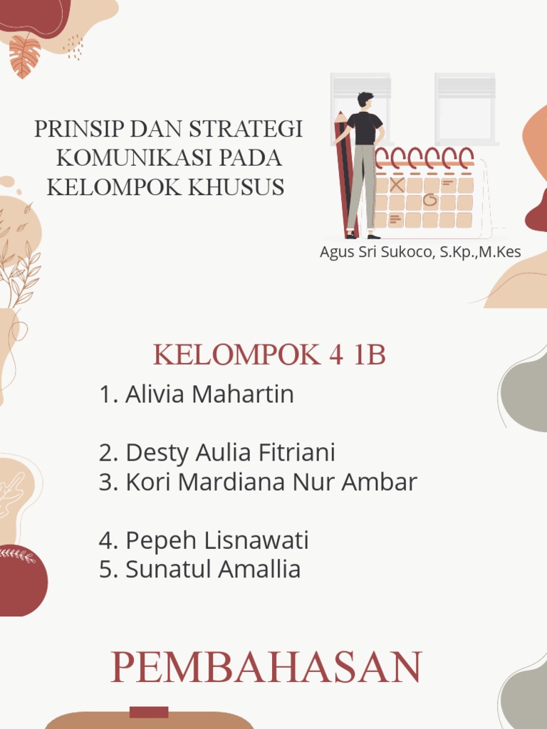 1B - Kelompok 4 - PPT Komunikasi Pada Kelompok Khusus | PDF