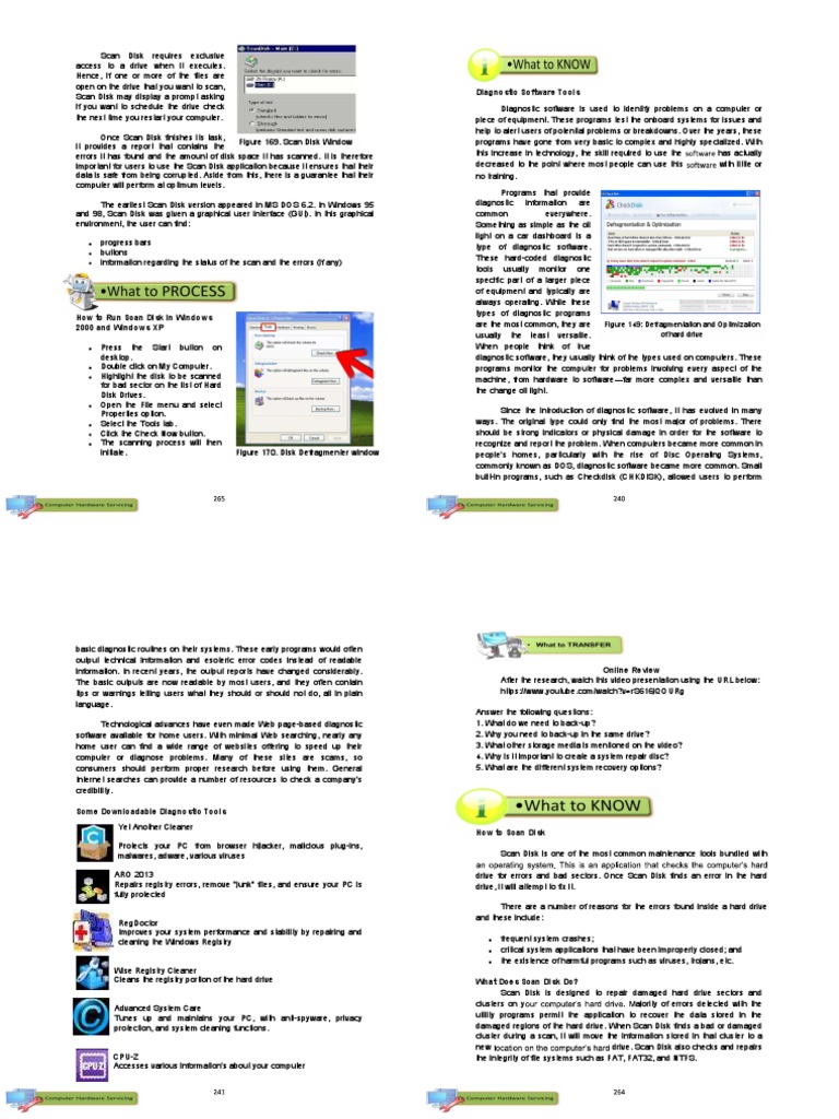 Diagnostic Software Tools | PDF | Computer File | Windows Registry