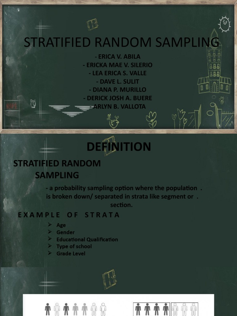 Stratified Random Sampling | PDF | Wellness | Science & Mathematics